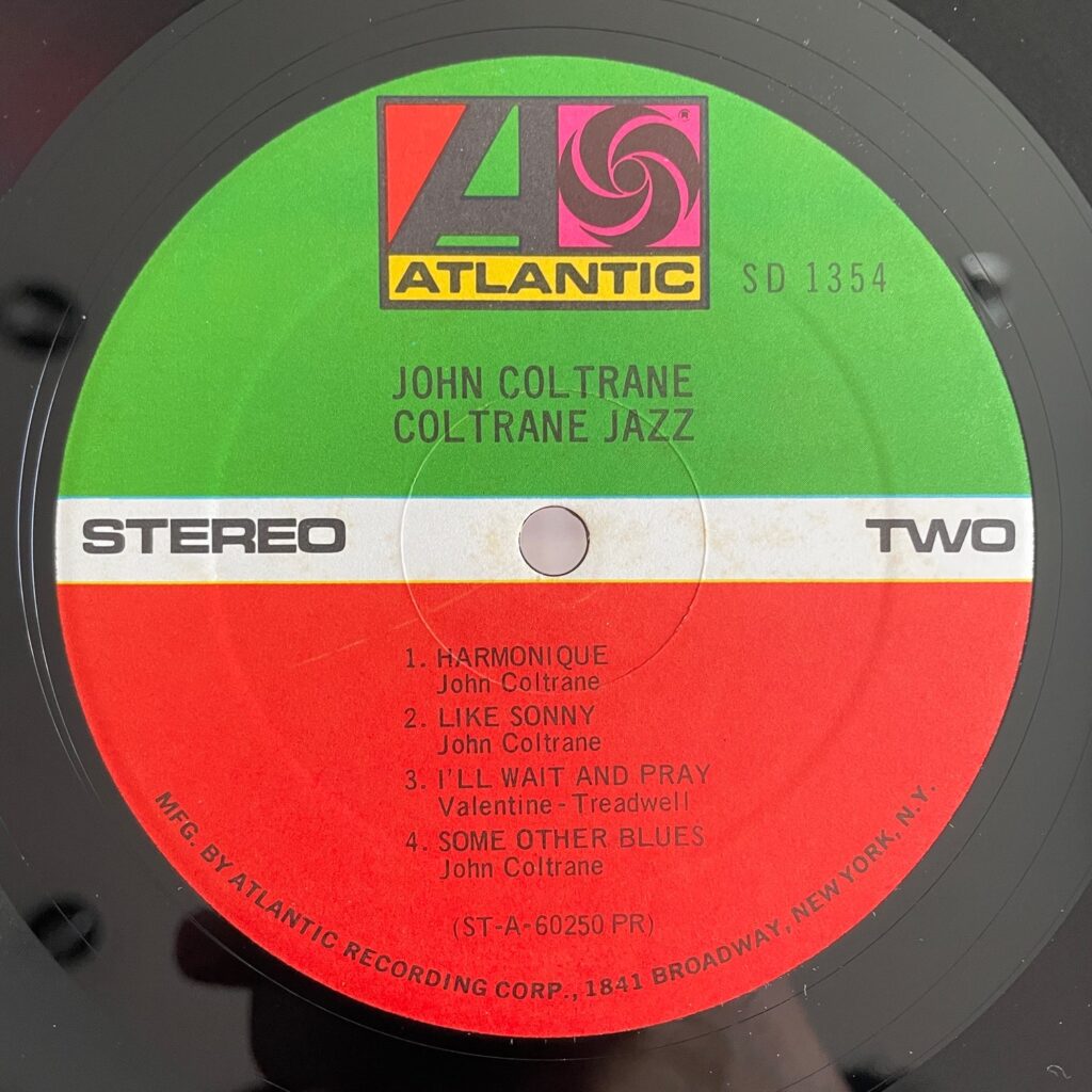 JOHN COLTRANE / COLTRANE JAZZ | RECORDSHOP GG