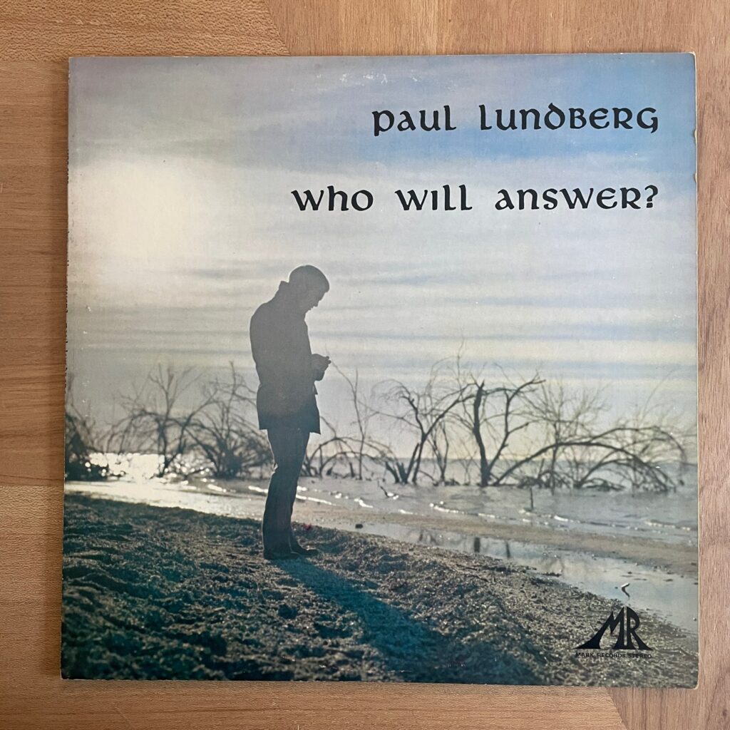 PAUL LUNDBERG / WHO WILL ANSWER? | RECORDSHOP GG
